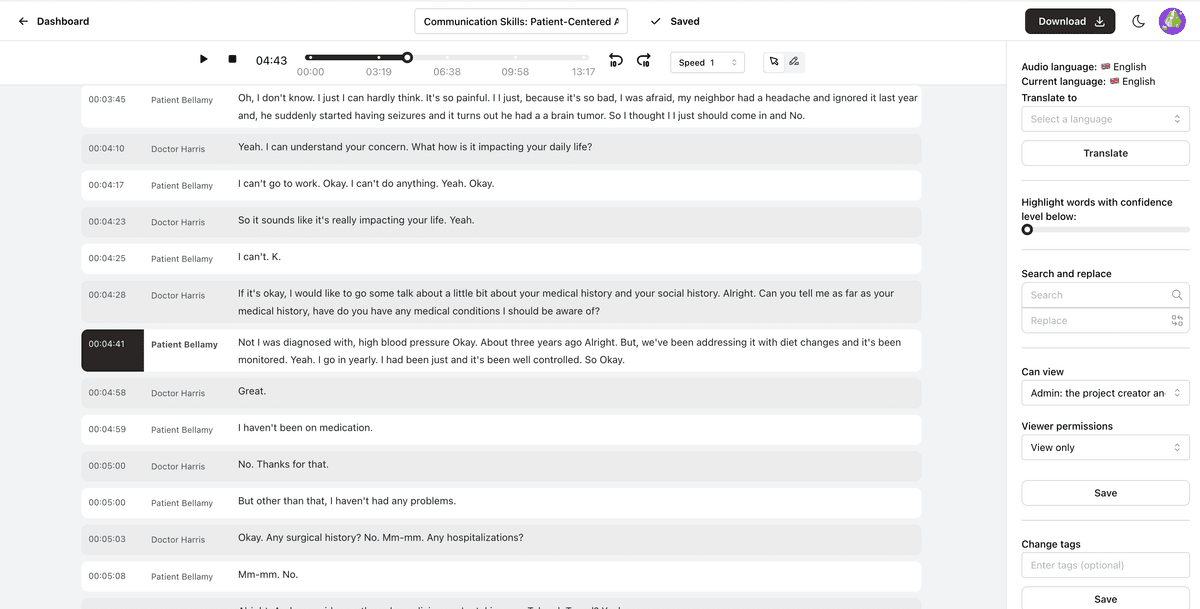 Scribewave | AI transcription, 100% private - Free account