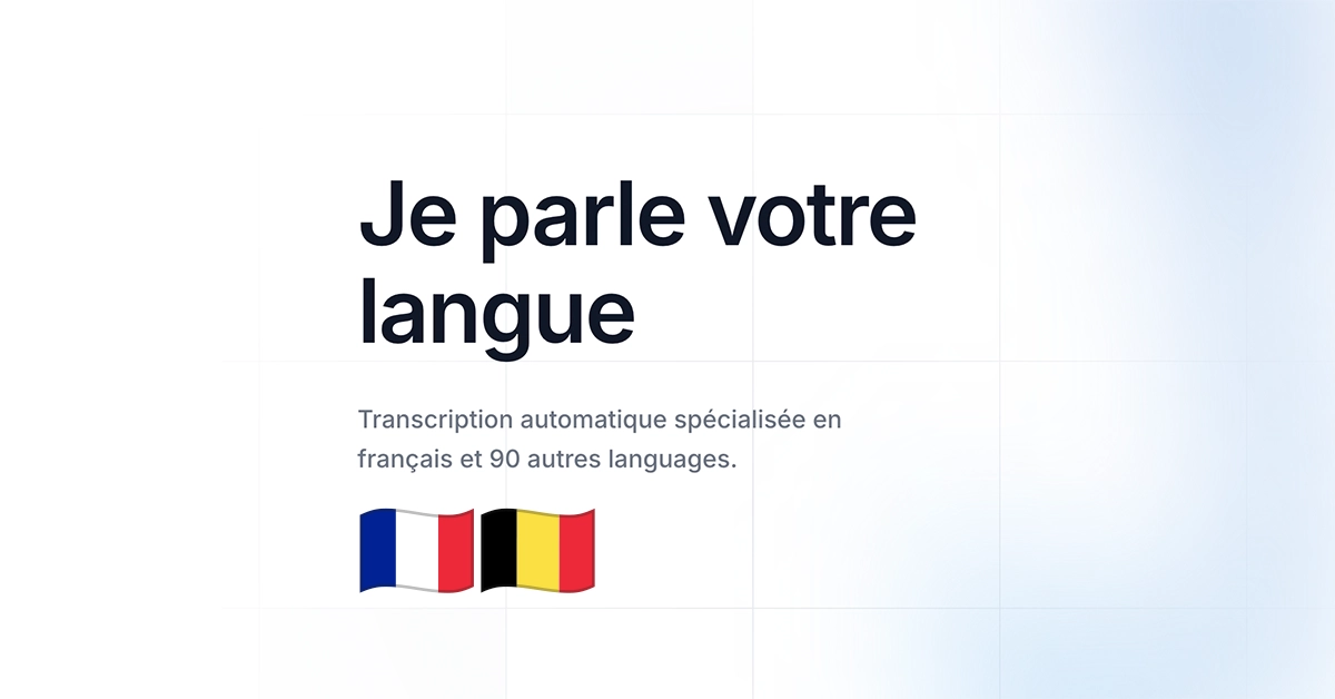 French Transcription | Scribewave